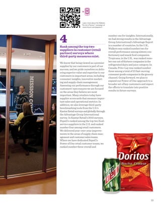 PepsiCo Annual Report 2010 Performance With Purpose | PDF