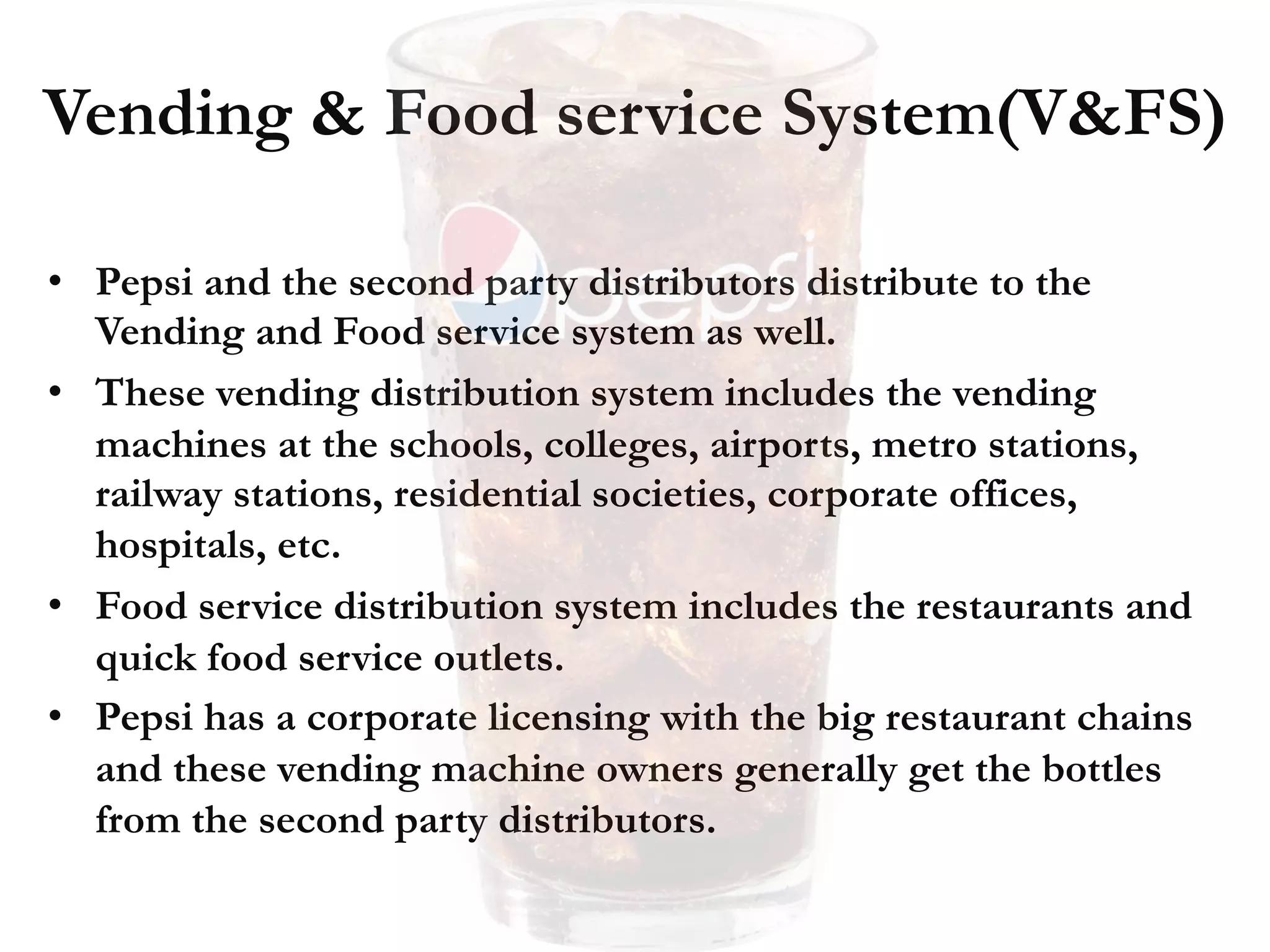 Pepsico Sales Structure | PDF