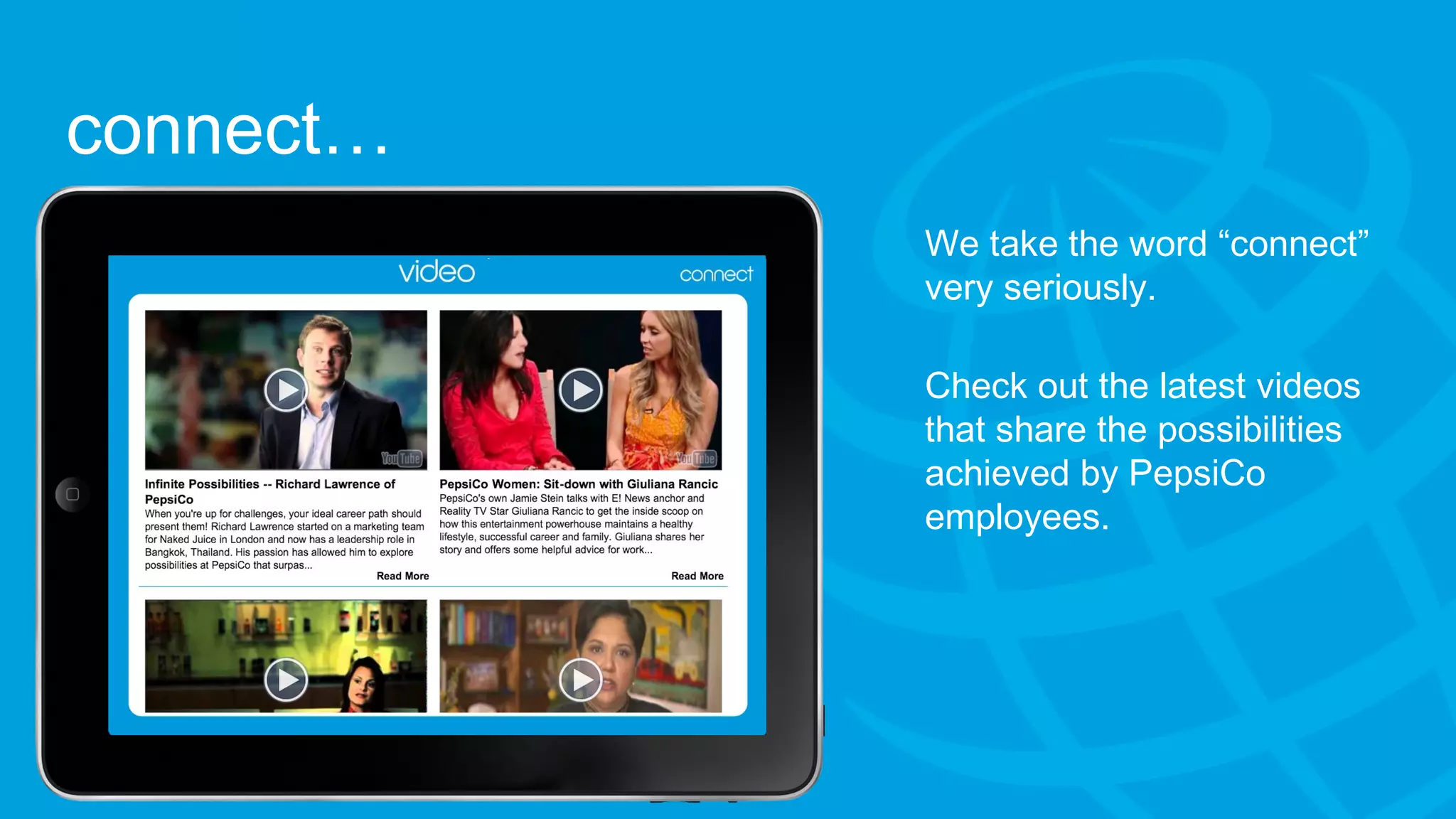 PepsiCo Careers Mobile Possibilities | PPT