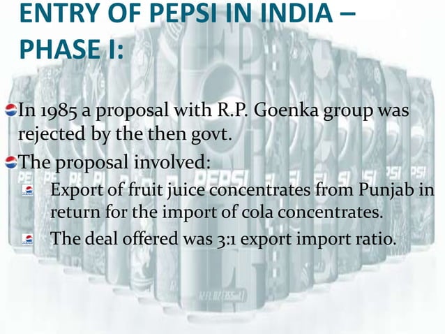 Pepsico case study | PPTX | Commodities | Economy