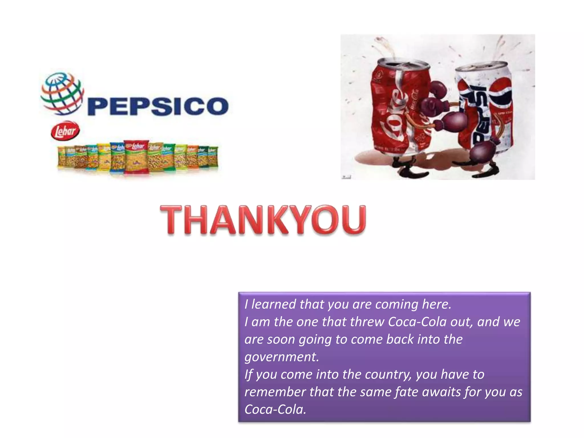 Pepsico case study | PPT