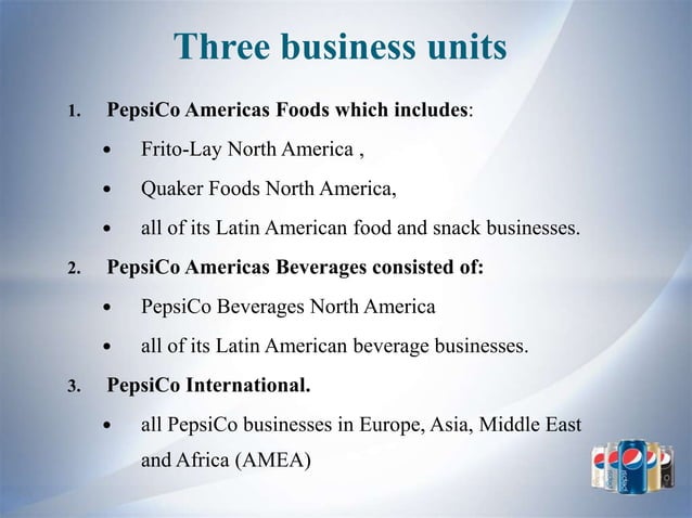 Pepsico Final project | PPTX