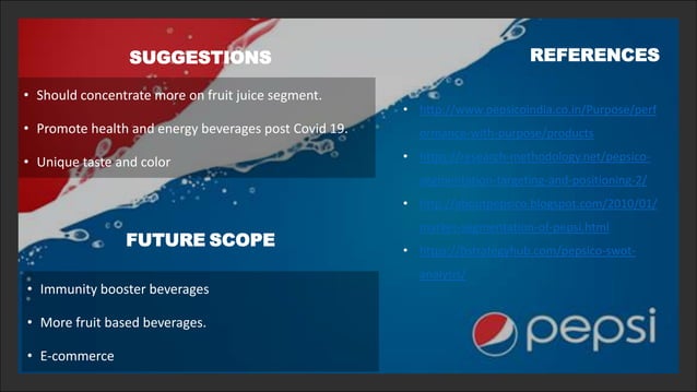 Pepsico marketing | PPT