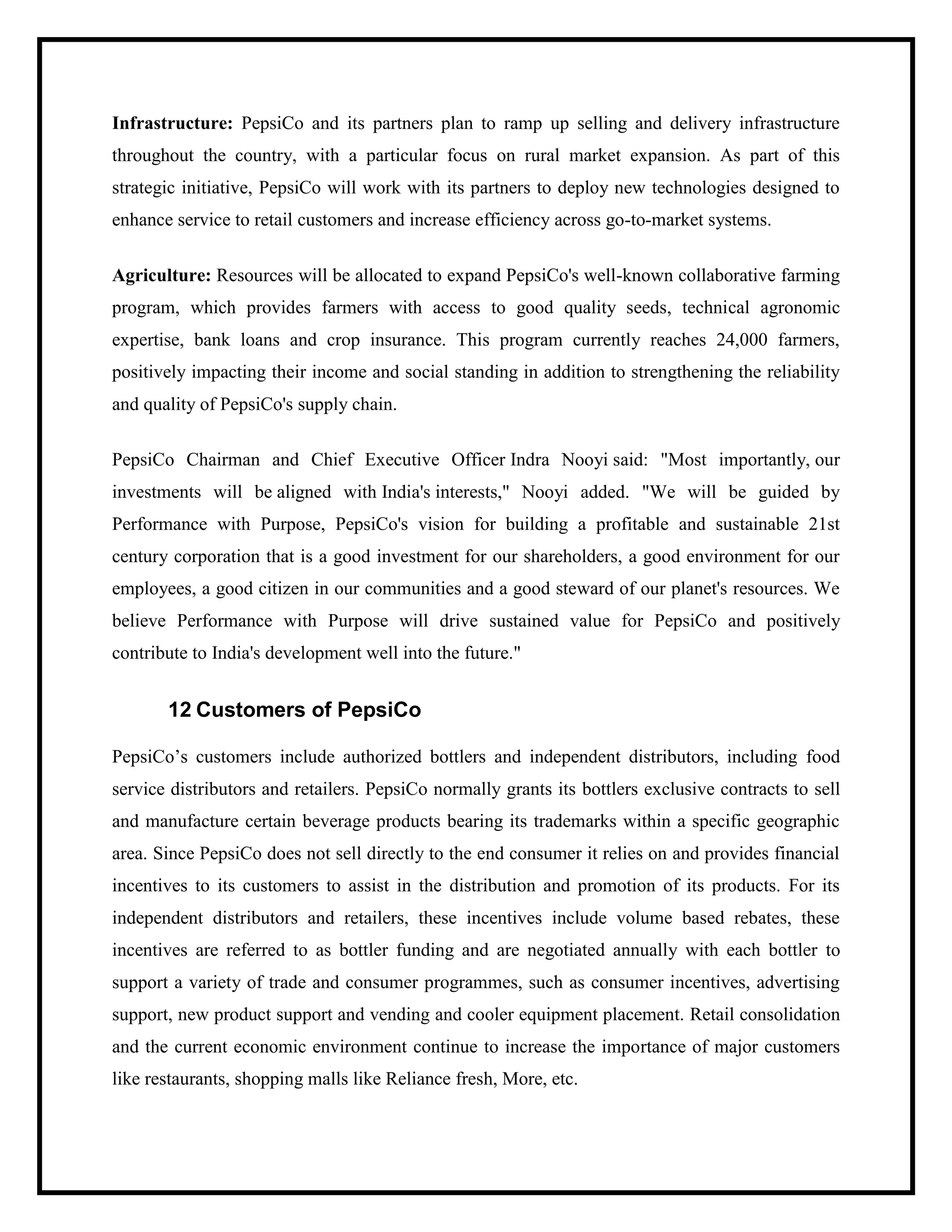 PepsiCo marketing project:2015 | PDF | Business | Business and Finance