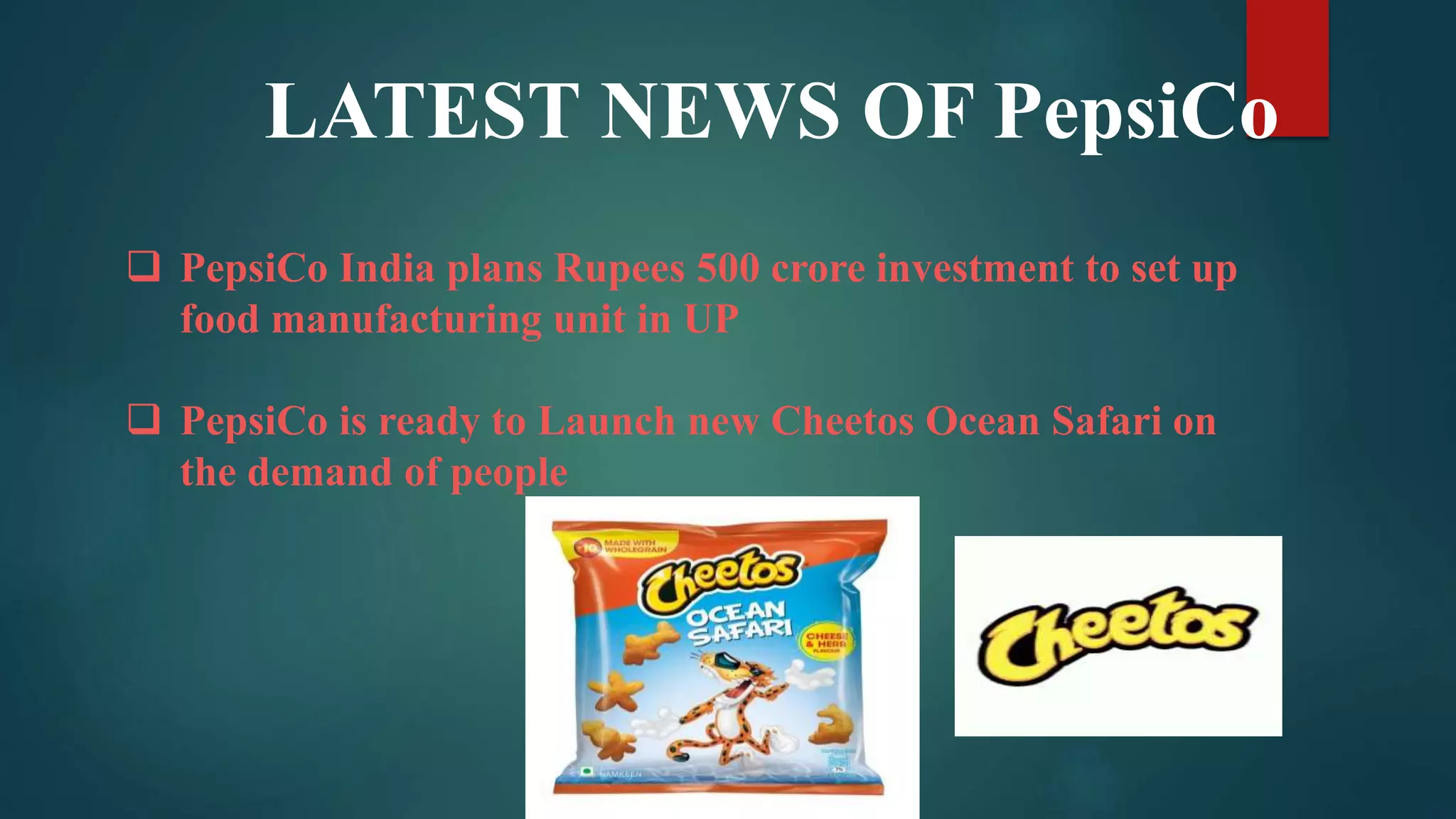 Pepsico ppt | PPT