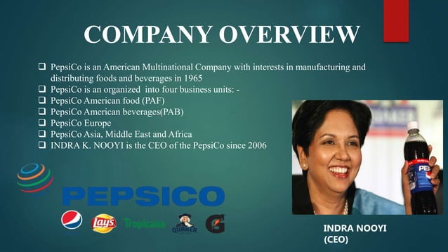 Pepsico ppt | PPT
