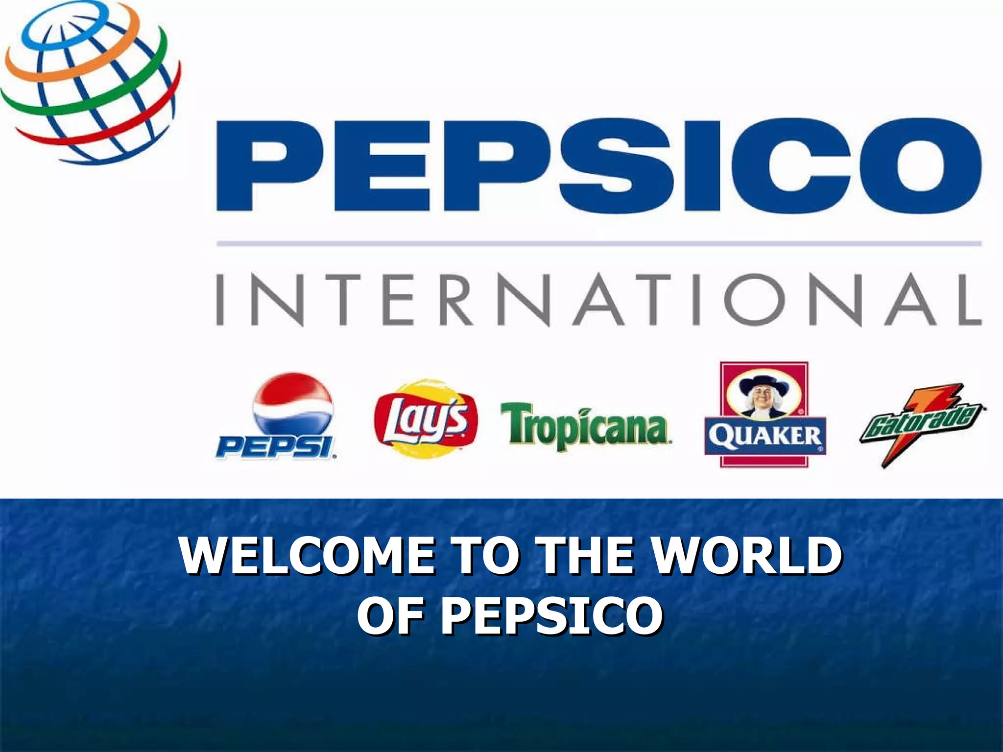 Pepsico presentation | PPT