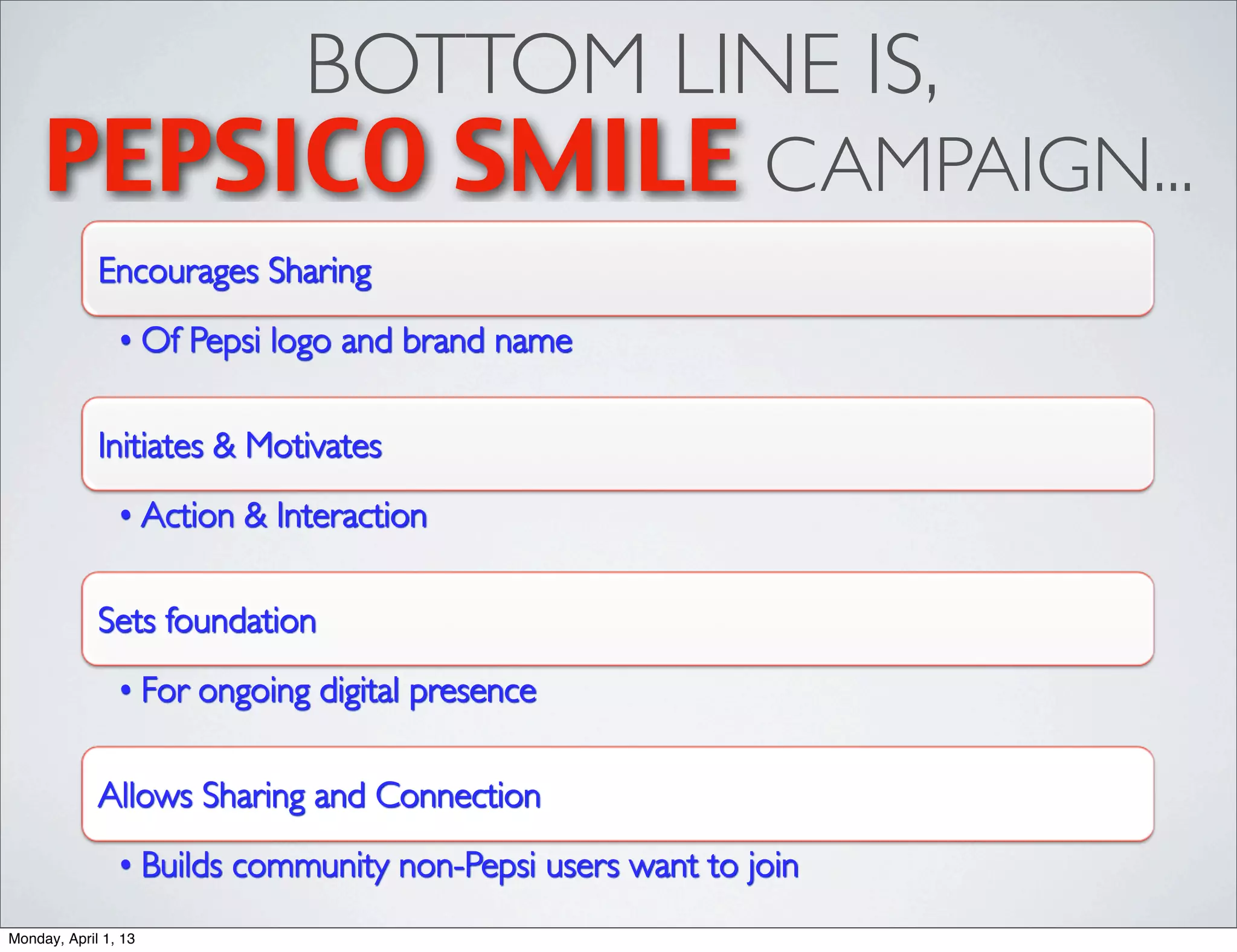 PepsiCo Presentation | PPT