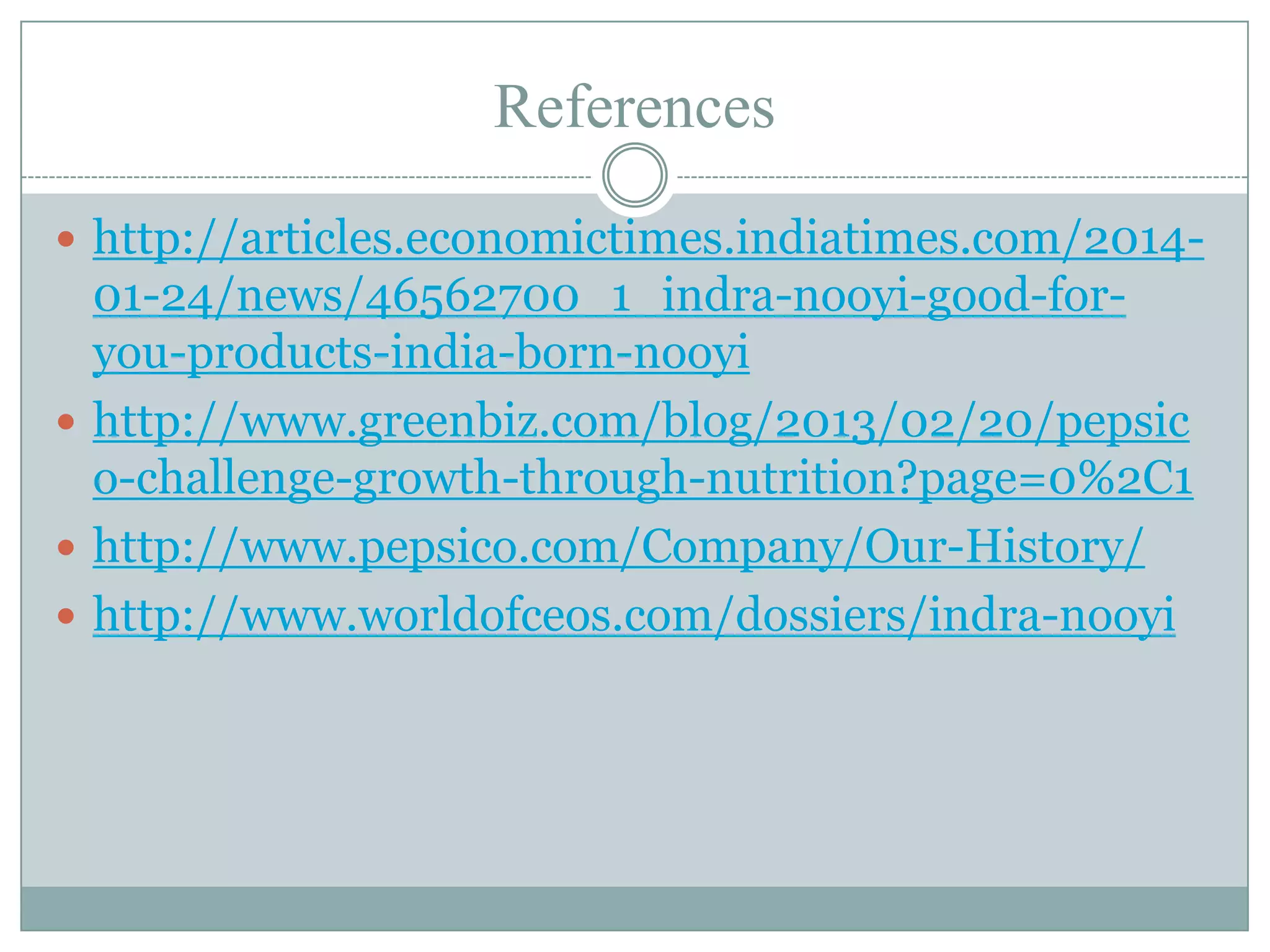 Pepsico product portfolio transformation | PPTX