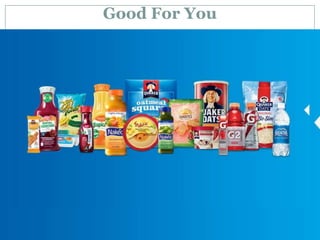 Pepsico product portfolio transformation | PPTX