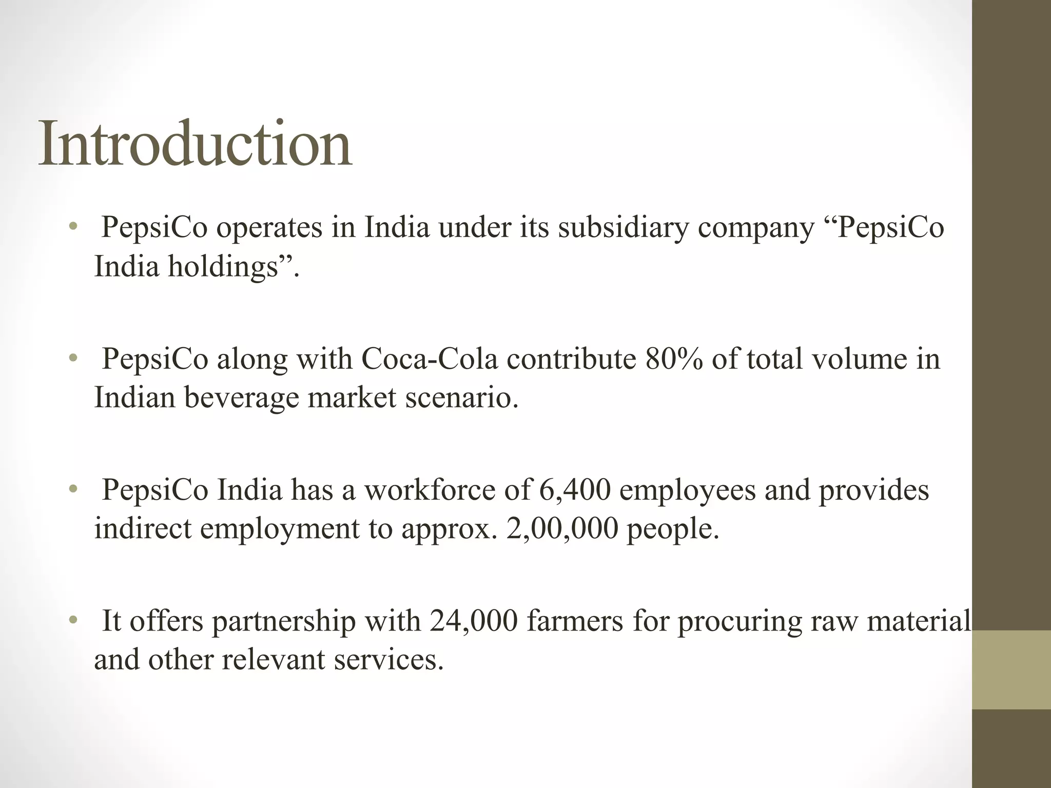Pepsico sales and distribution strategies | PPTX | Retail Industry ...