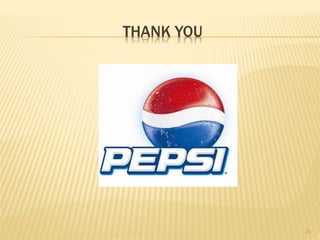 Presentation on pepsi co | PPTX