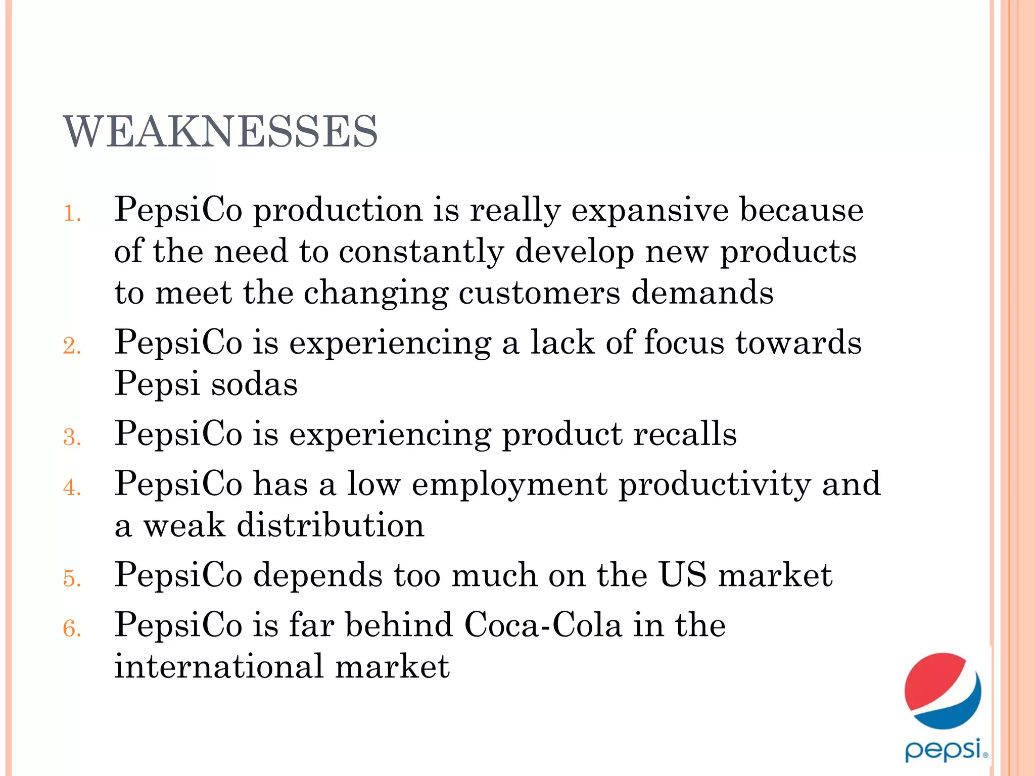 Pepsi co strategic management | PPT