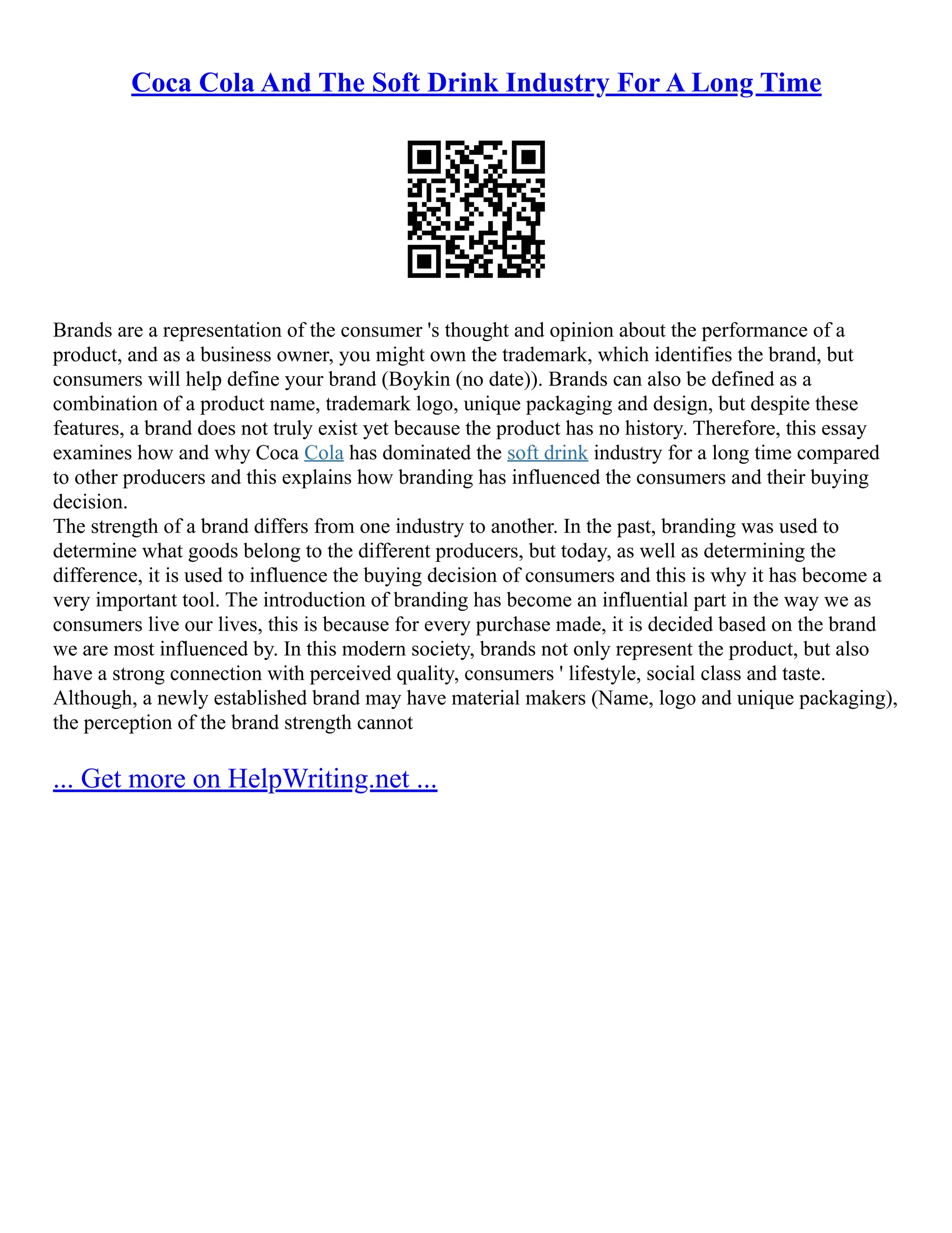 Pepsico Strategy | PDF