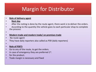 Pepsico(tropicana) sales and distriution | PPTX