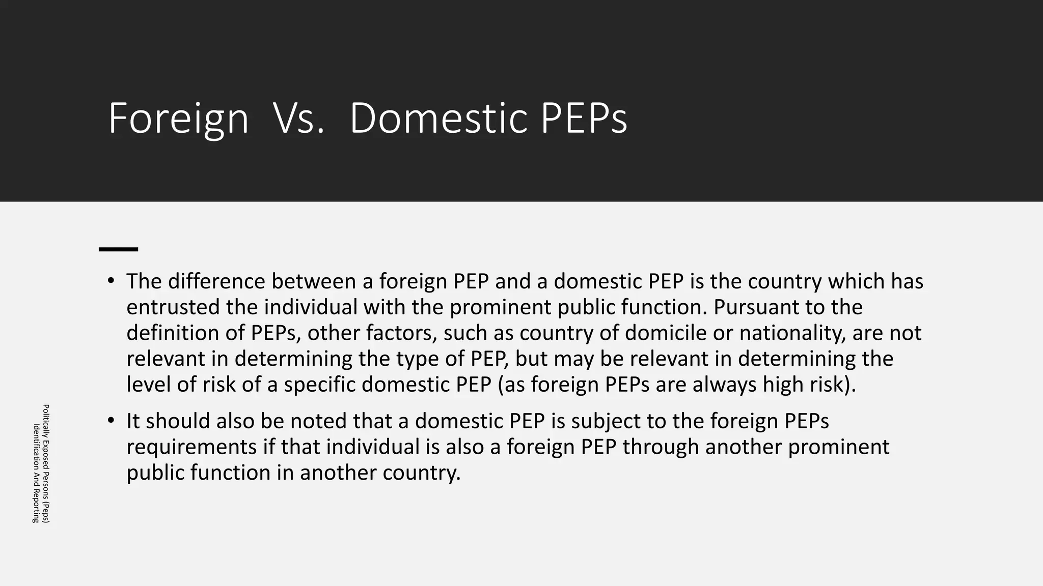 PEPS IDENTIFICATION AND REPORTING june 2023.pptx