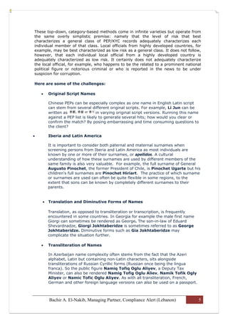 PEPs identification_by_bachir_el_nakib | PDF