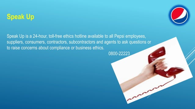 Pepsi ethics report | PPT