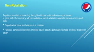 Pepsi ethics report | PPT