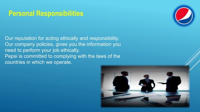 Pepsi ethics report | PPT