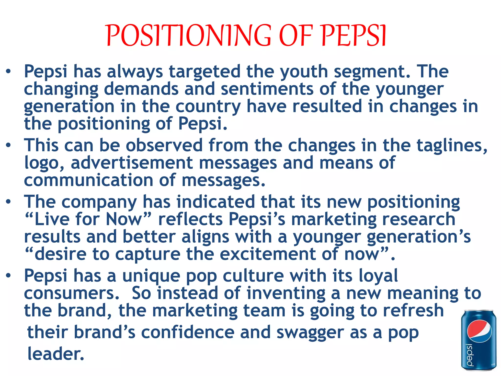 Pepsi Branding | PPTX