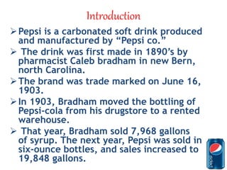 Pepsi Branding | PPTX