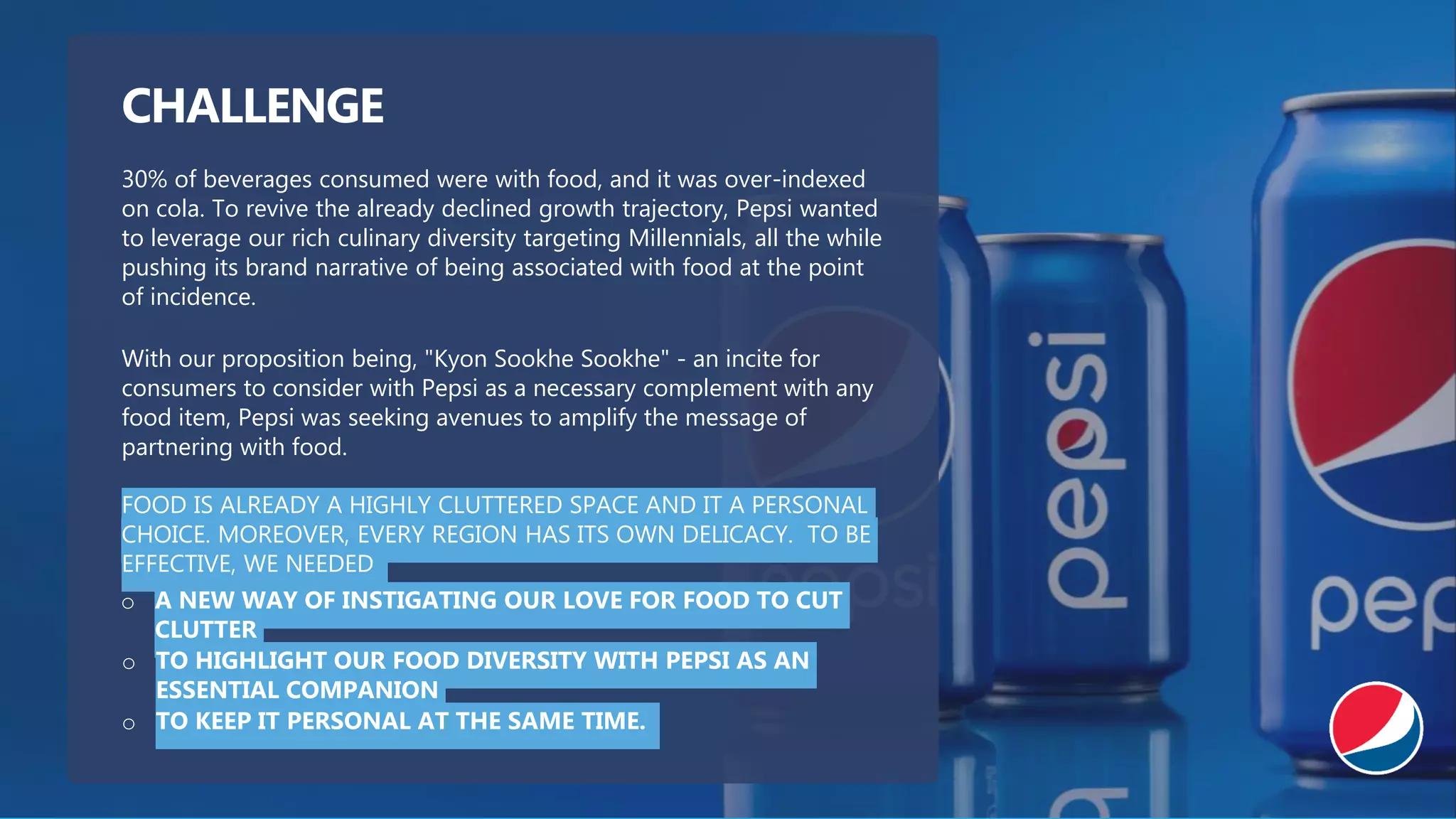 Pepsi KSSH campaign | PPT