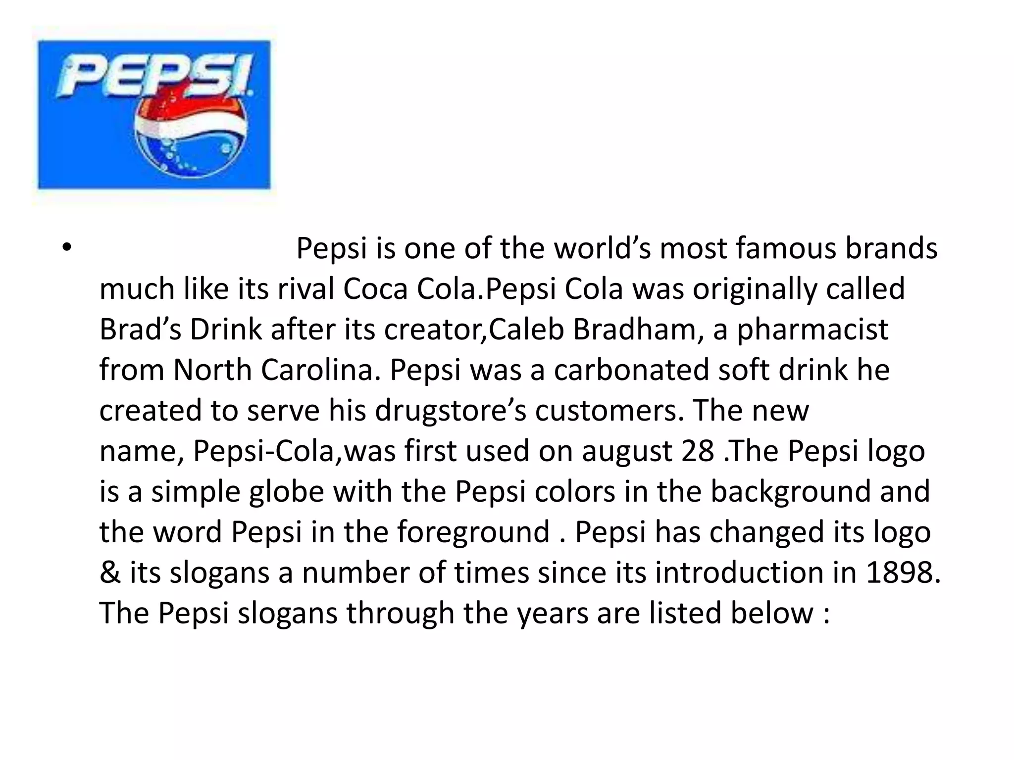 Pepsi logo | PPT