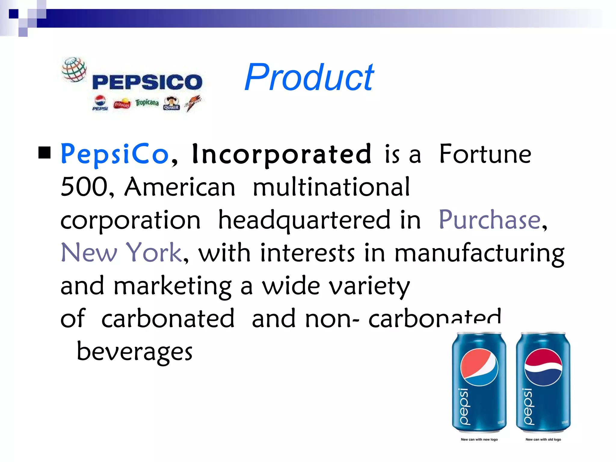 Pepsi marketing mix | PPS