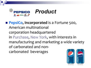 Pepsi marketing mix | PPTX