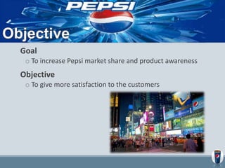 Pepsi marketing plan | PPTX