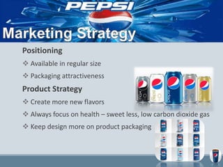 Pepsi marketing plan | PPTX