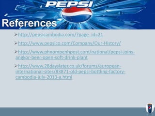 Pepsi marketing plan | PPTX