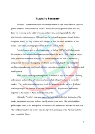 Pepsi mrk rprt | PDF