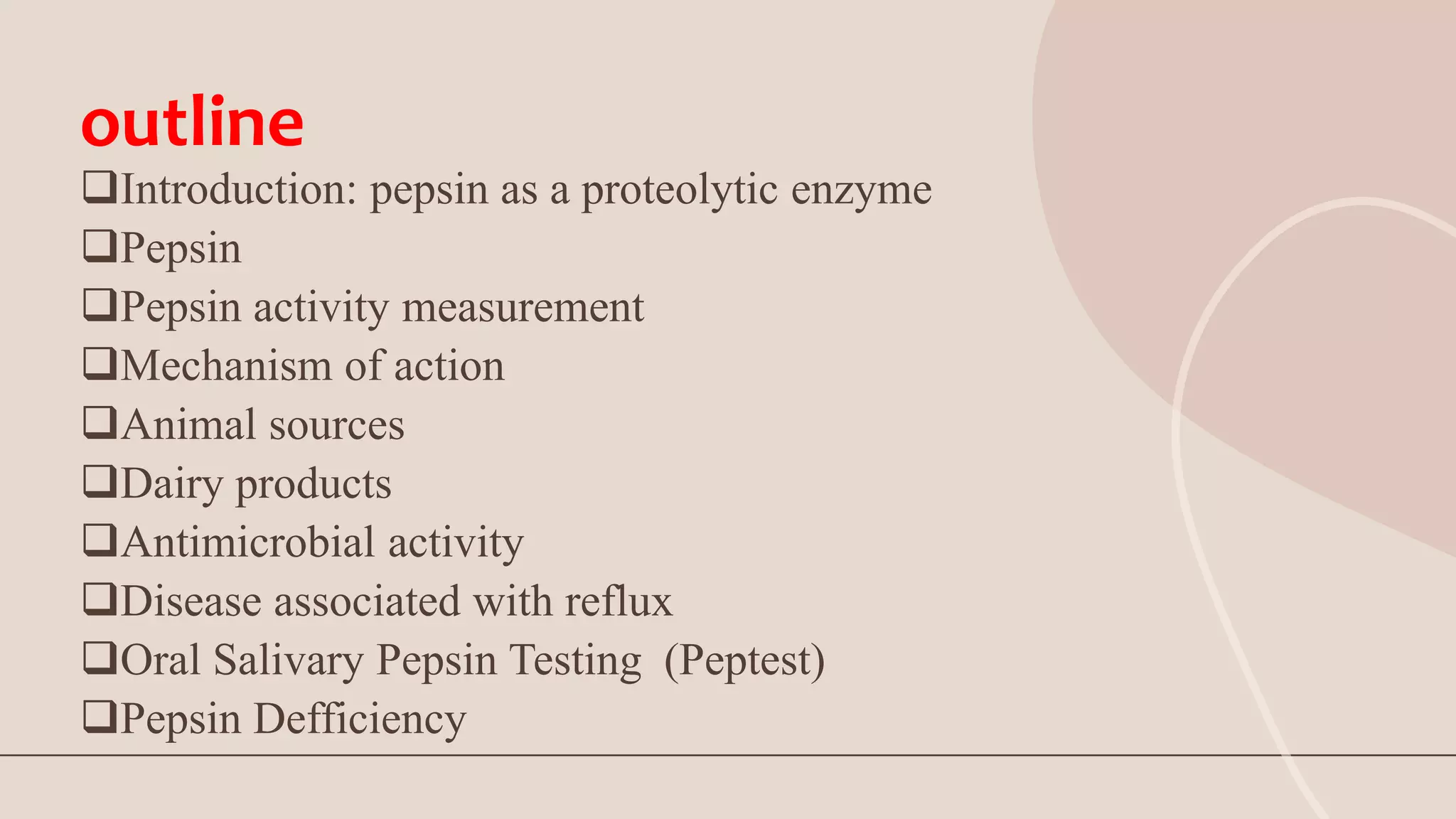 pepsin | PPTX