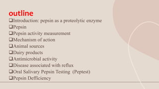 pepsin | PPTX