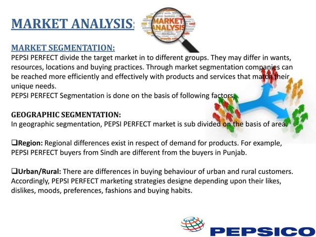 Pepsi perfect marketing plan | PPTX | Marketing and Advertising | Business