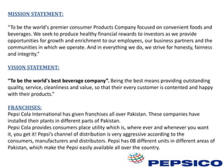 Pepsi perfect marketing plan | PPTX