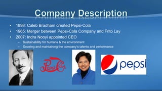 Pepsi Powerpoint | PPTX | Business Accounting & Finance | Business