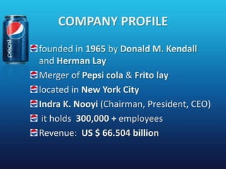 Pepsi (presence in facebook,twitter,youtube) | PPT