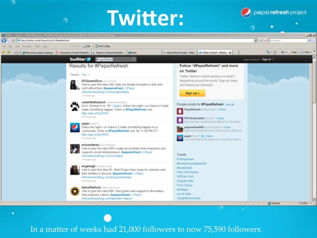 Pepsi refresh presentation | PPT