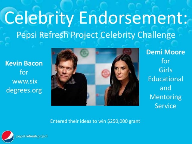 Pepsi Refresh Project Presentation | PPTX