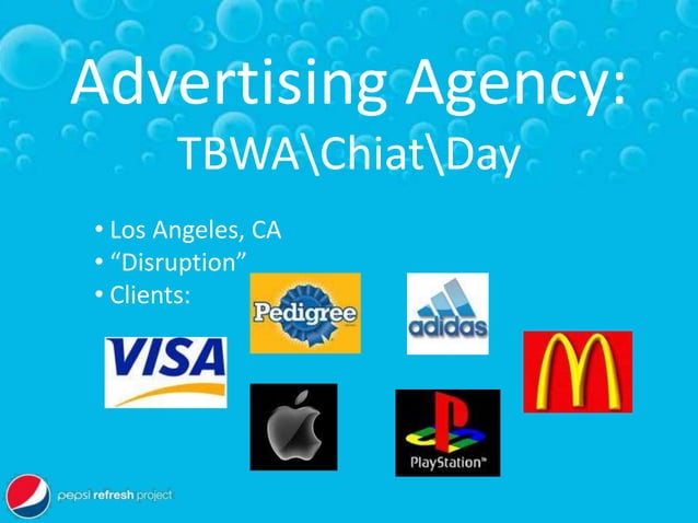 Pepsi Refresh Project Presentation | PPTX