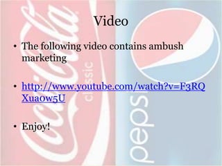 Pepsi v Coke Case Study | PPTX