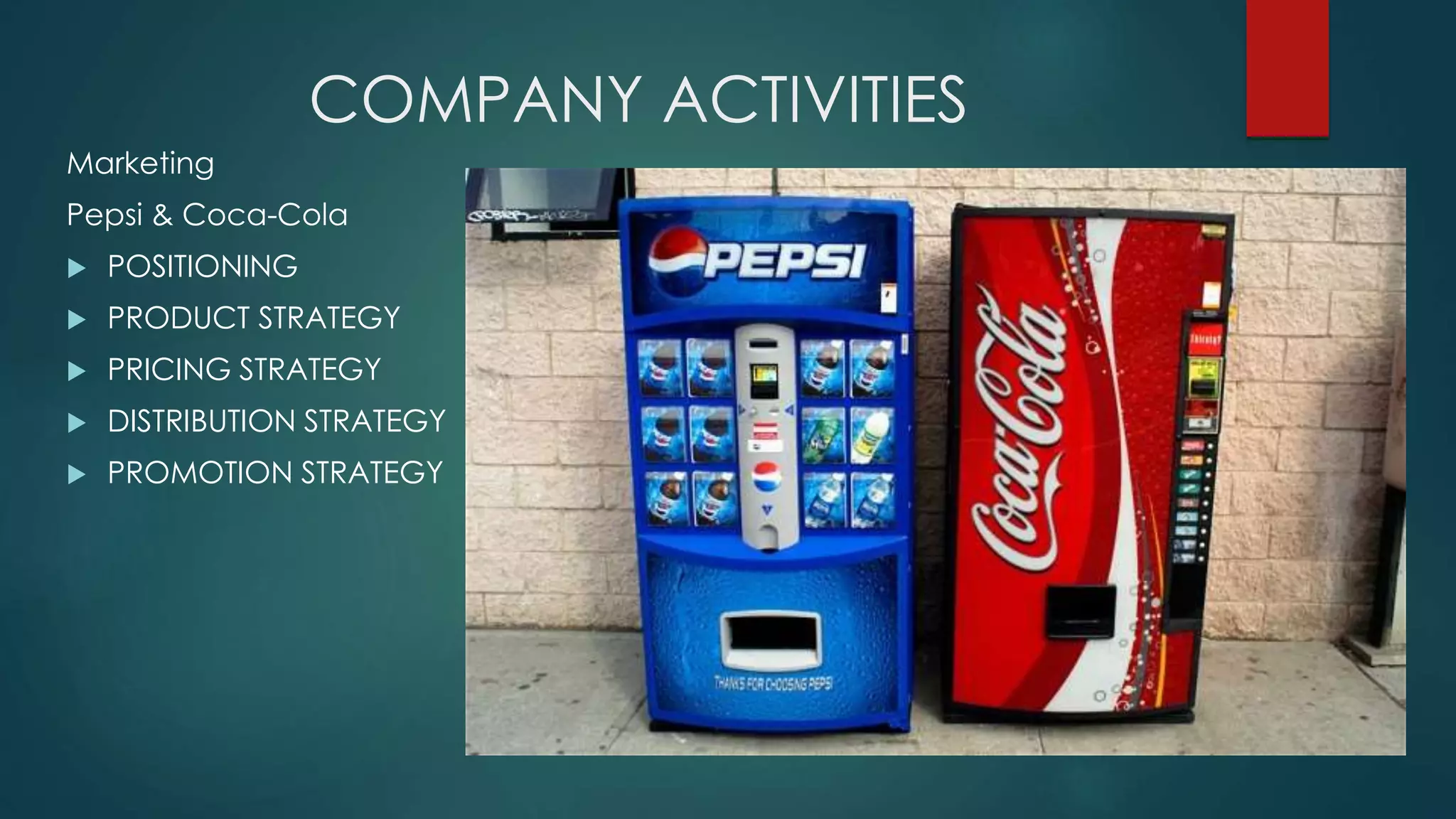 Pepsi vs coca cola | PPTX