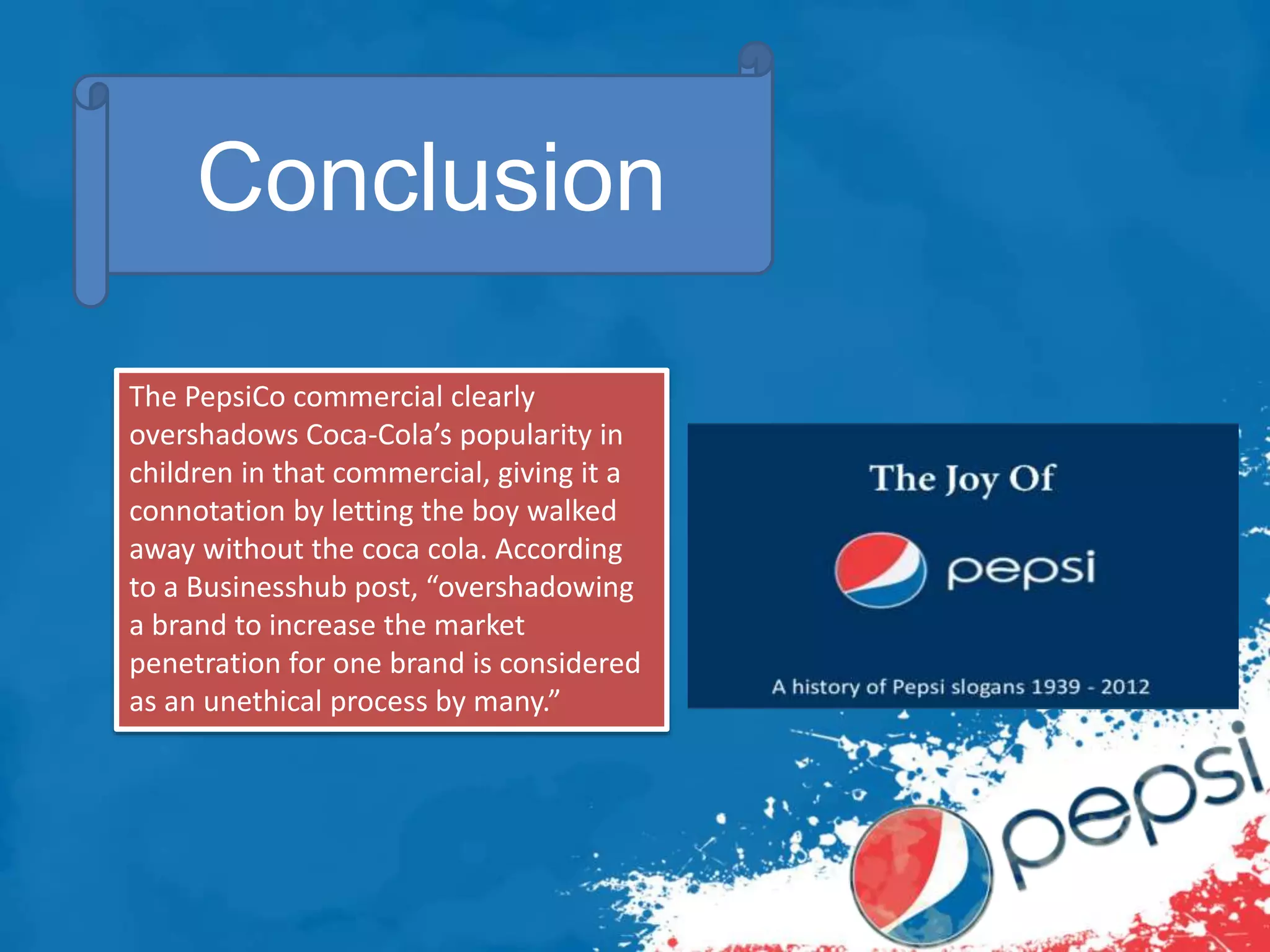 Pepsi vs cocacola | PPTX
