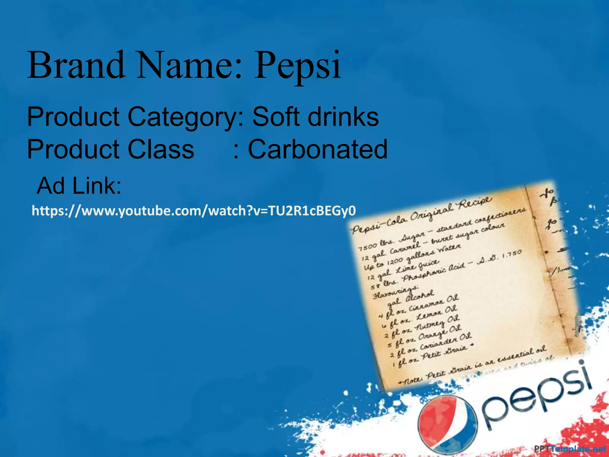 Pepsi vs cocacola | PPTX