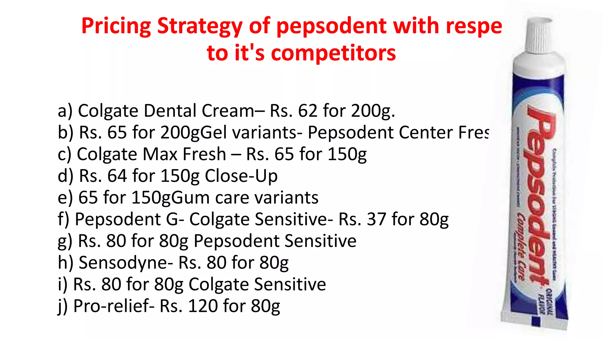 Pepsodent in rural market | PPT