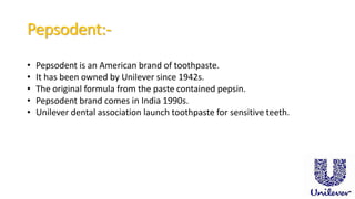 Pepsodent toothpaste | PPT