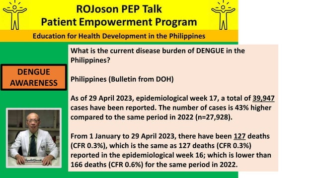 ROJoson PEP Talk: DENGUE AWARENESS | PPTX | Infectious Diseases ...